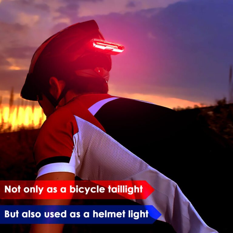 Rechargeable Night Cycling Light | USB, Waterproof & Lightweight