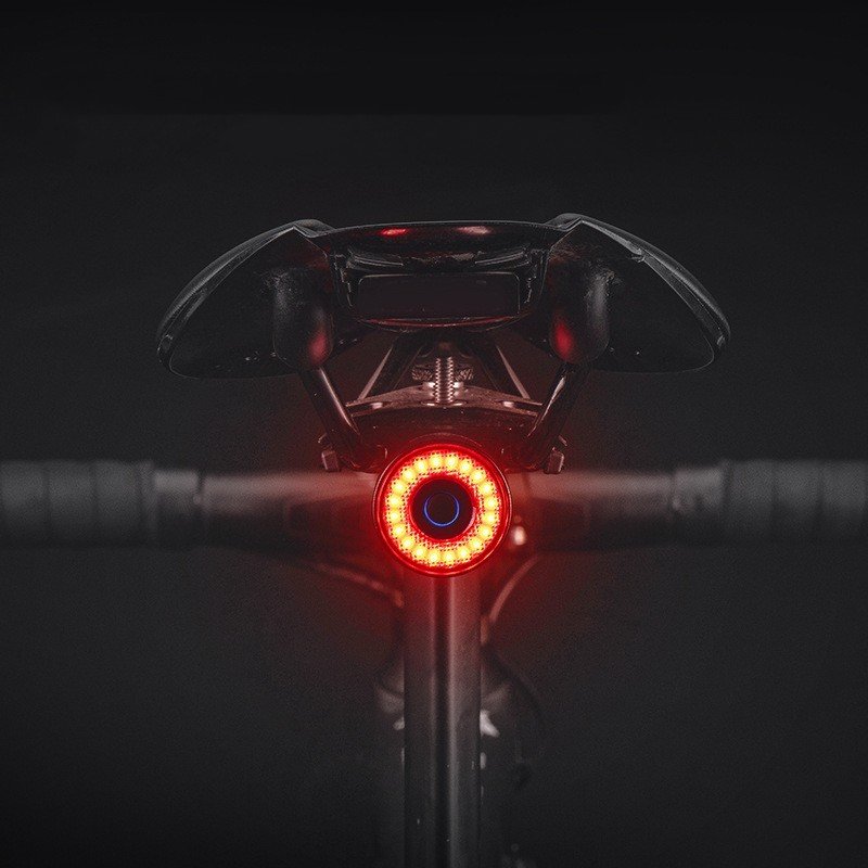 Intelligent Induction Bicycle Tail Light with Auto Brake Alert